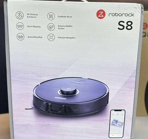 Робот-пылесос Roborock S8 Black