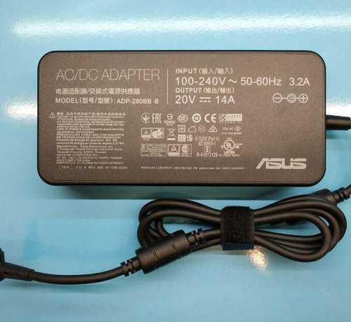 Блок питания Asus 6.0x3.7 с иглой 280W 20V 14A