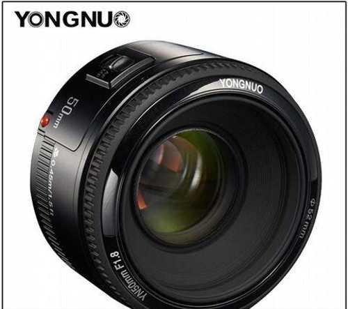 Объектив Canon Yongnuo YN50mm F1.8 EF