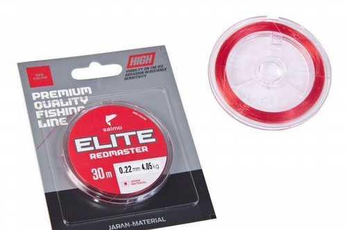 Леска моноф. elite redmaster 30m 0.22mm 4.05kg "Sa