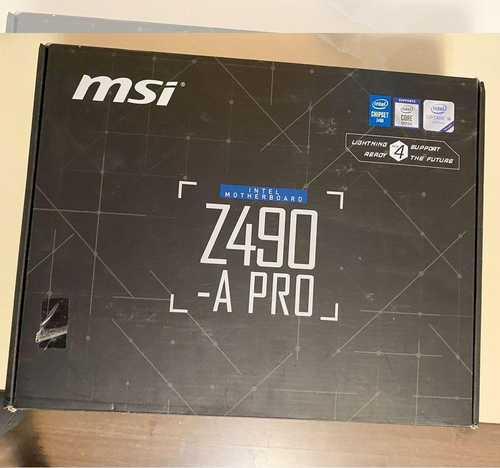 Материнская плата Msi z490 a pro