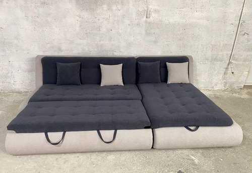 Большой угловой диван / диван со спальным местом