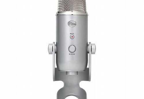 Микрофон Blue Yeti USB, серебристый 988-000238