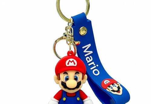 Брелок резиновый для ключей Super Mario (Mario is