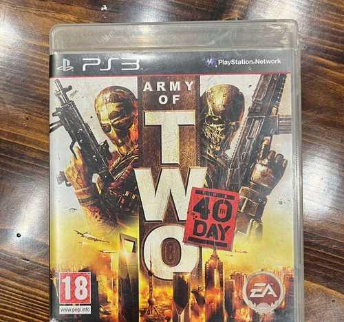 Army Of Two 40 days ps3