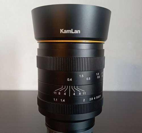 Объектив KamLan 32mm f1.1 for sony e