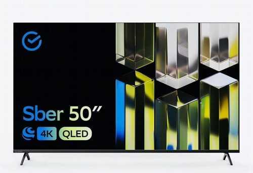 Телевизор sber sdx 50uq5230t новый