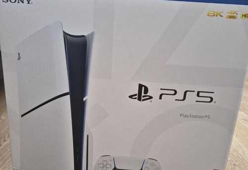 Sony playstation 5 slim с дисководом 1tb