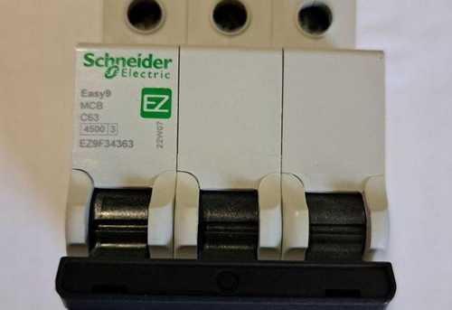 Автоматический выключатель schneider С63