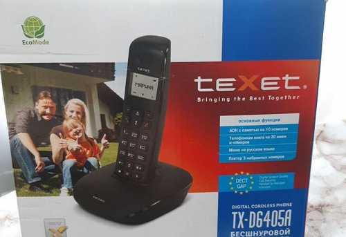 Texet TX-D6405A телефонный аппарат бесшнуровой