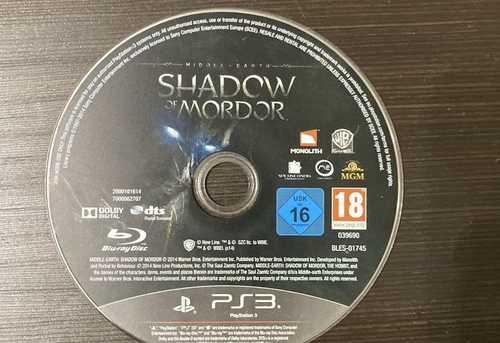 Shadow of mordor ps3