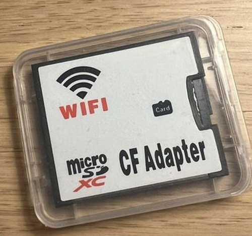 Wifi cf adapter адаптер для фотоаппарата