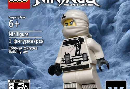 Lego Ninjago минифигурка Зейн ниндзя (Zane)