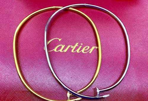 Колье Гвоздь Cartier с цирконами