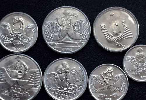 Монеты Бразилии - наборы разные