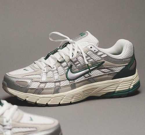 Кроссовки Nike P6000 Light Bone Bicoastal Green