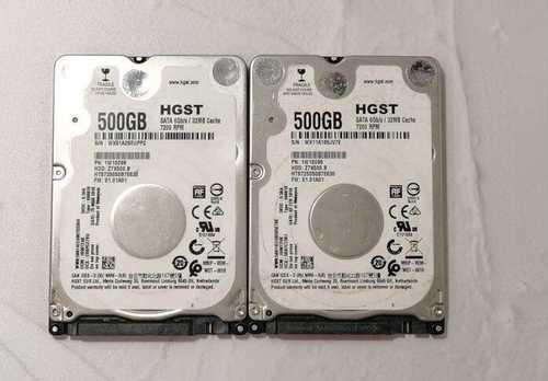 Жесткий диск 2.5" hgst 500Gb