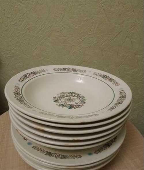 Винтажные тарелочки большие СССР 11шт цена за 1шт
