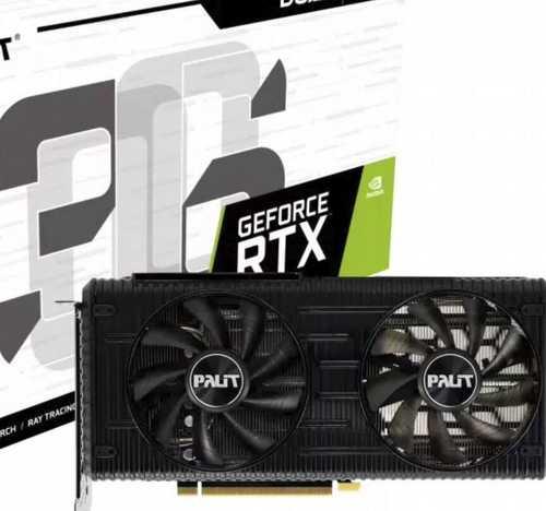 Видеокарта nvidia GeForce RTX 3060 dual 12 GB