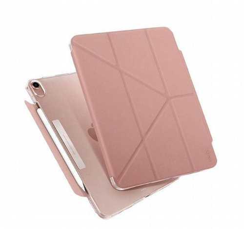 Чехол Uniq iPad Air 10.9 camden с держателем Pink