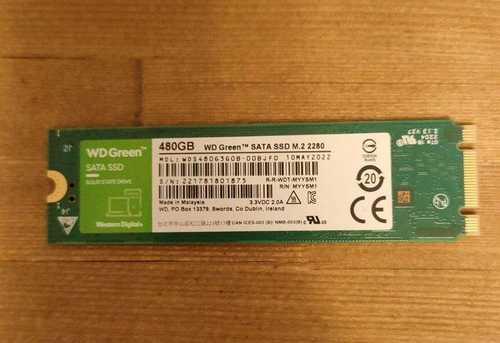 SSD WD Green 480Gb