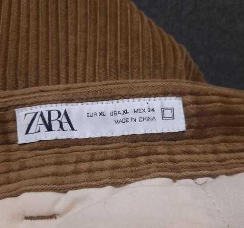 Вельветовые брюки zara man