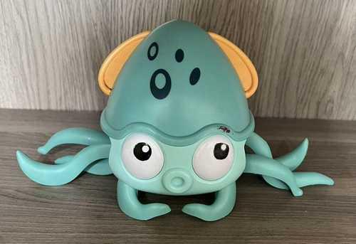 Осьминог заводной интерактивна игрушка