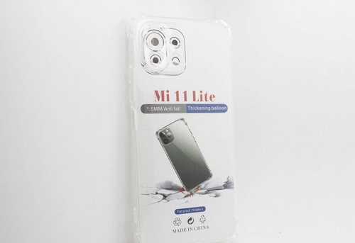 Прозрачный чехол на на Xiaomi Mi 11 Lite