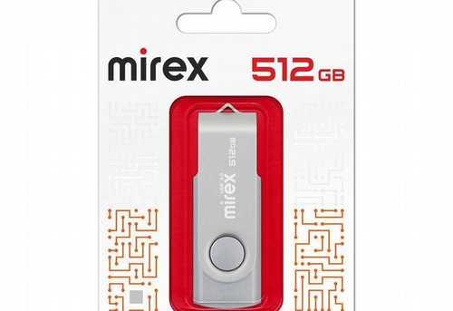 Флешка 3.0 512 Гб Mirex Swivel Silver