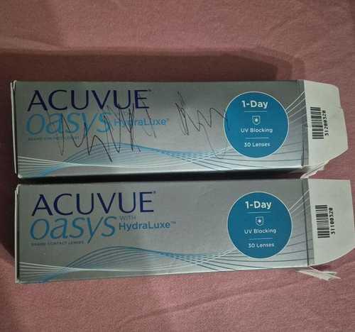 Линзы контактные acuvue oasys 1 day