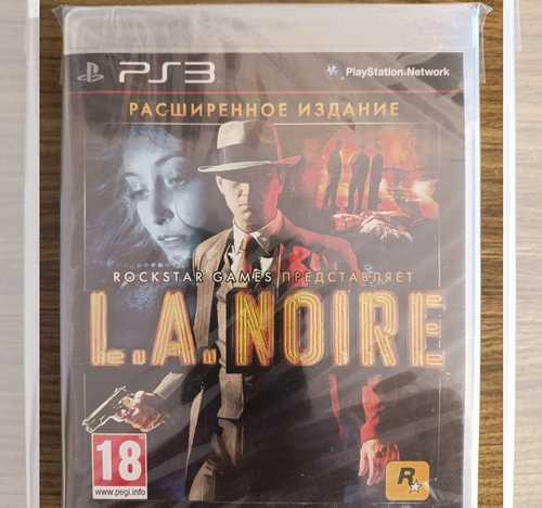 L.A. Noire PS3 Запечатан