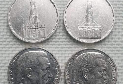 5 марок серебро