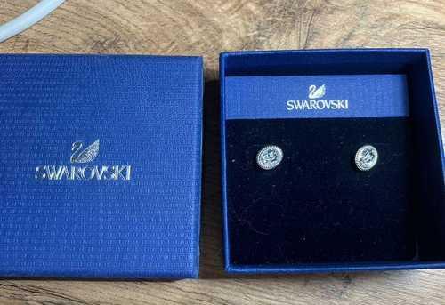 Серьги Swarovski, гвоздики