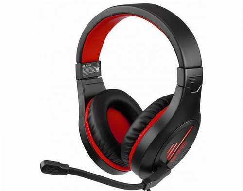 Компьютерная гарнитура gmng HS-L325G, черный/красн
