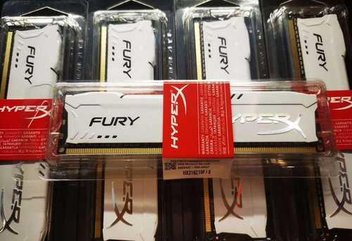 Ddr3 8gb 1600 Mhz Kingston HyperX fury White