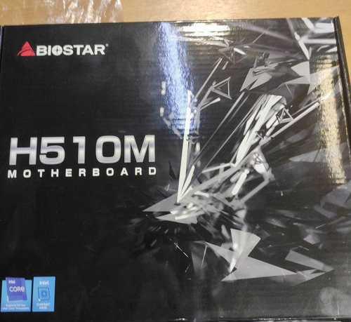 Материнская плата 1200 biostar h510mhp