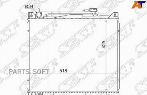 Радиатор suzuki escudo/grand vitara J20A/H20A/H25A