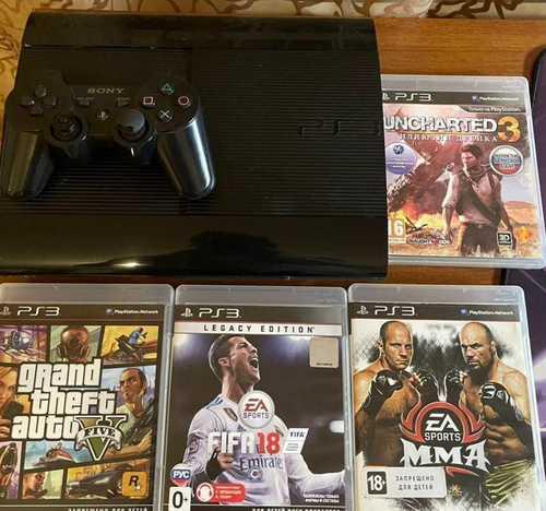 Sony playstation 3 super slim без прошивки