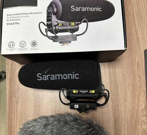 Микрофон для фото, видеокамер. Saramonic Vmic5 Pro