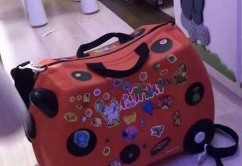 Детский чемодан trunki