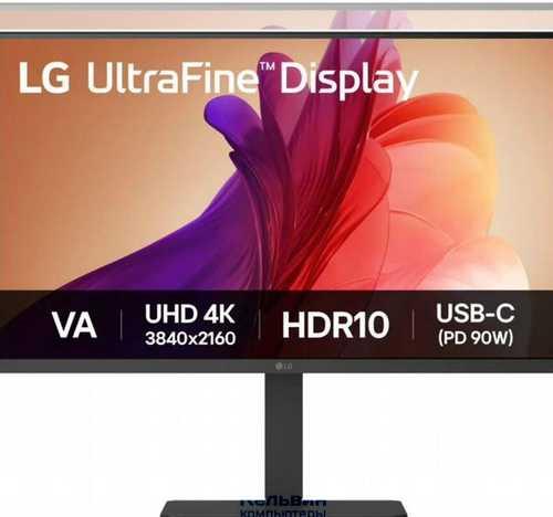 LG UltraFine 32U720A-B 31.5" VA monitor, 3840x2160, 250cd/m2, 16:9, 5мс (GtG), hdmix2, DP, USB C (90