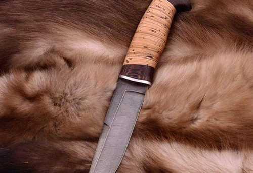 Охотничий нож Марал (Дамаск Береста)
