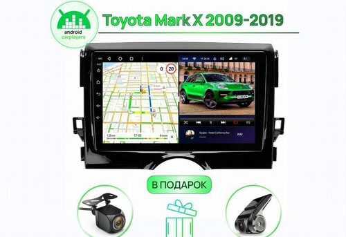 Магнитола 3.32 Toyota Mark X 2009-2019 Андроид