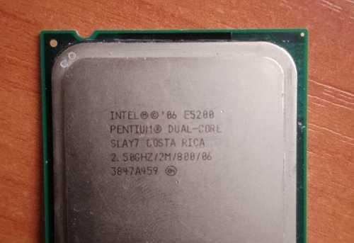 Процессор Intel PentiumE5200