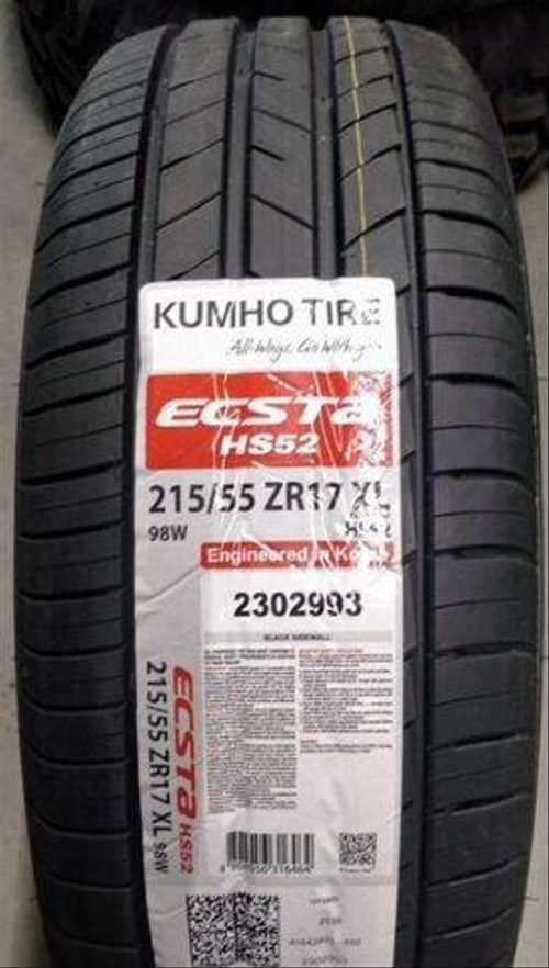 Kumho Ecsta HS52 215/55 R17 98W