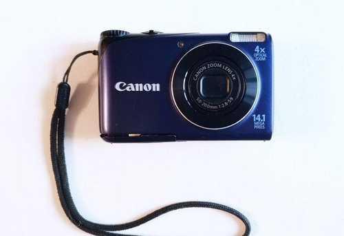 Компактный фотоаппарат canon powershot a2200 HD бу