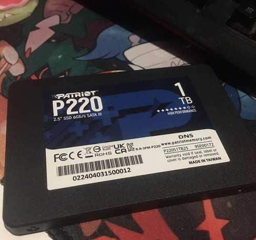 SSD Patriot P220 1TB,sata 2,5