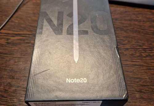 Коробка Samsung note 20