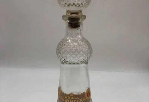 Старинная бутылка "dewuschka"\"Девушка"