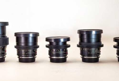 Комплект оптики Leica с байонетом под Canon